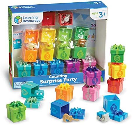 Learning Resources Counting Surprise Party, Homeschool, Fine Motor ...