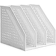 Amazon.com: SAYEEC Desktop File Magazine Folder Holder 3 Section ...