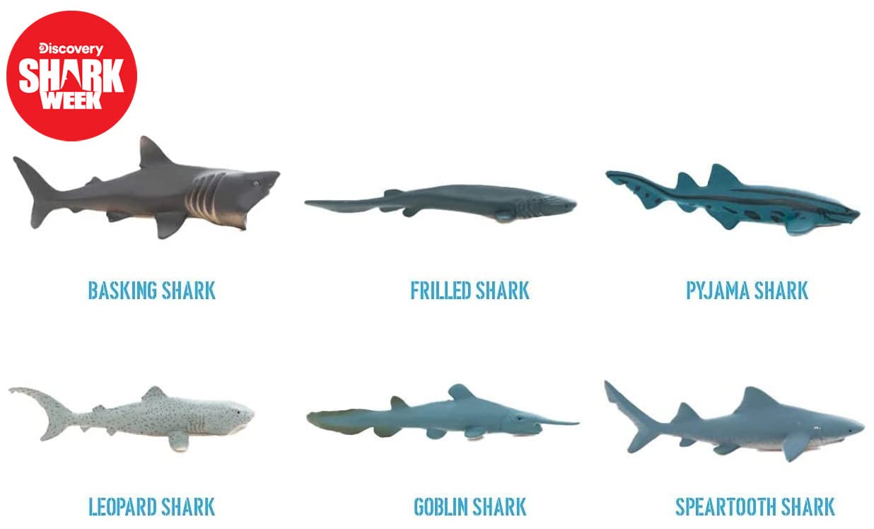 Mua Shark Week Discovery - 20 Pieces Premium Collectable Shark Toy ...