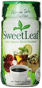 SweetLeaf, Stevia Sweetener, 4 oz shaker: Amazon.com: Grocery & Gourmet ...