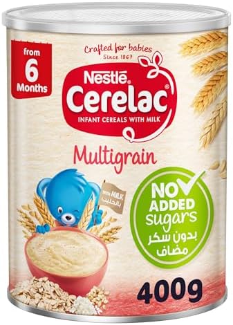 Cerelac Nestle Multigrain, Infant Cereals with Milk, No Added Sugars ...