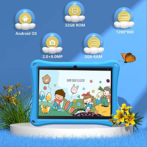 Kids Tablet, 10 inch Tablet for Kids 32GB ROM+512GB Expand Android ...