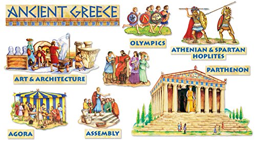 Scholastic Teacher's Friend Ancient Greece Bulletin Board (TF8038 ...