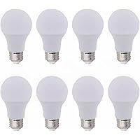 EcoSmart 60W Equivalent 8.5W Daylight LED Light Bulbs - 8-Pack, Energy ...