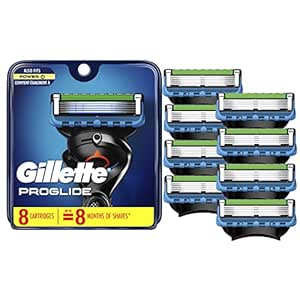 Amazon.com: Gillette ProGlide Mens Razor Blade Refills, 8 Count