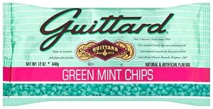 Guittard Green Mint Chips, 12-Ounce (Pack of 6): Amazon.com: Grocery ...