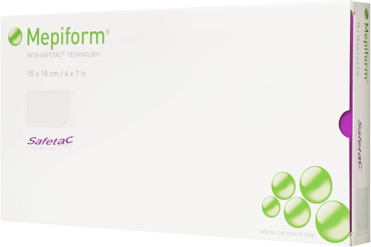 Amazon.com: MEPIFORM APOSITO 10X18 5 Laminas: Health & Personal Care