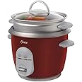 Amazon.com: Oster 6-Cup Rice Cooker with Steamer, Red (004722-000-000 ...