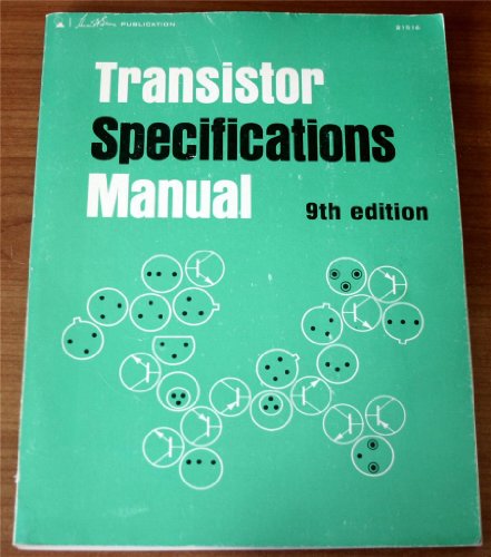 Transistor Specifications Manual: 9780672215162: Books - Amazon.ca