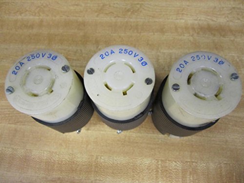 Hubbell HBL 2323 Twist-Lock Connector HBL2323 (Pack of 3): Amazon.com ...