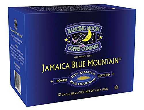 Dancing Moon 100% Board Certified Genuine Jamaica Blue Mountain K-Cups ...