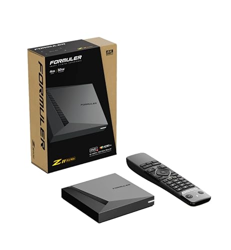 Formuler Z11 Pro Max 4K Android 11 Satellite Receiver with Premium IR1 ...