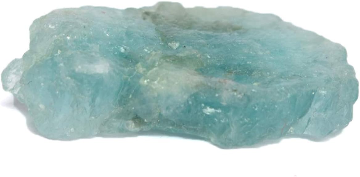 21,50 Ct natürlicher Aquamarin-Rohstein, Heilkristall Aqua Sky Color ...