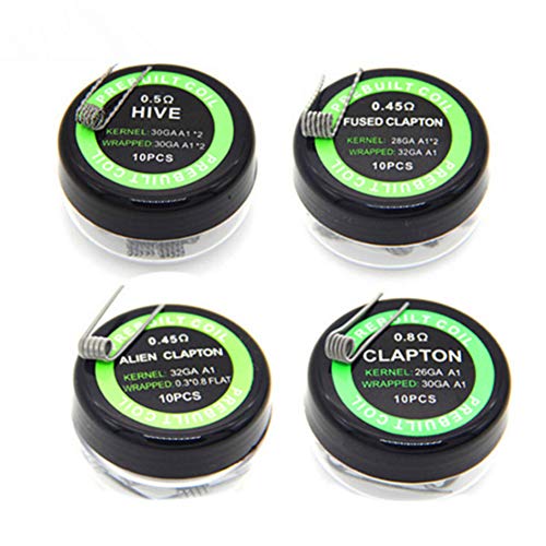 Buy 10PCS/Box Electronic Resistance Wire for A1 RDA Heating Wire Pre ...