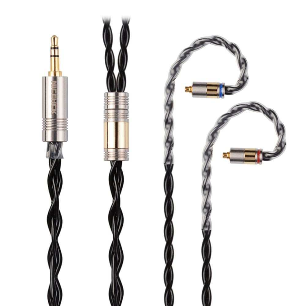 Mua NICEHCK BlackCat Earphone Re-Cable, Zinc Copper Alloy Oil Soak ...