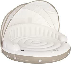 Amazon.com: Intex 58292EU Canopy Inflatable, 78" X 59", White/Tan ...