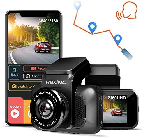 سعر REXING V5 Dash Cam 4K Modular Capabilities 3840x2160@30fps UHD WiFi ...