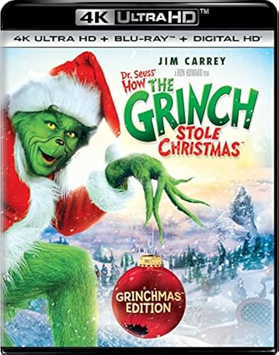 Dr. Seuss' How The Grinch Stole Christmas - Grinchmas Edition 4K Ultra ...