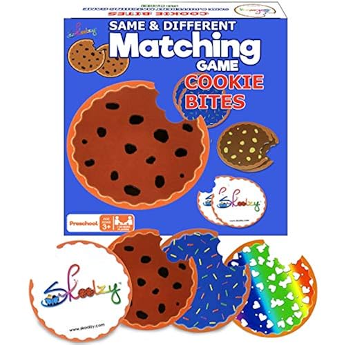 Skoolzy Cookie Memory Game Flash Cards for Toddlers 2-4 Years ...