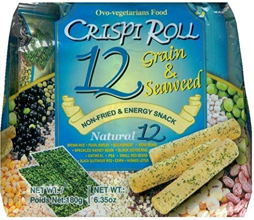Ovo - Vegetarian Food Crispi Roll 12 Grain & Seaweed Non-Fried Energy ...