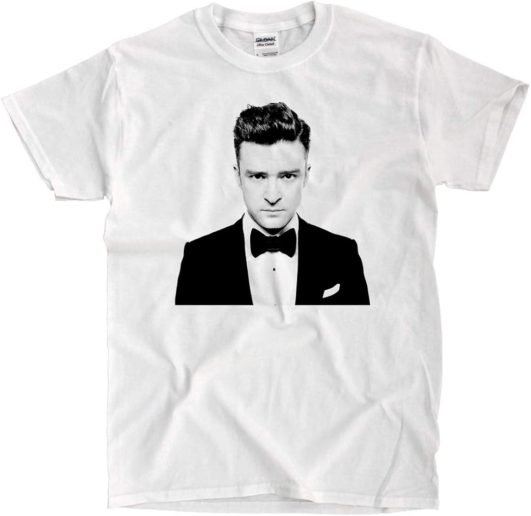 Justin Timberlake - White T-Shirt | Amazon.com