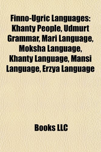 Finno-Ugric languages: Khanty people, Udmurt grammar, Mari language ...