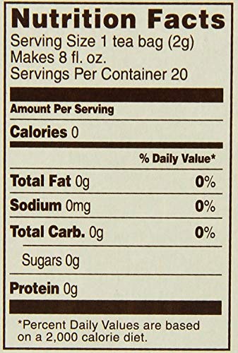 Celestial Seasonings Fast Lane Black Tea, 20 Count (Pack of 2) | Pricepulse