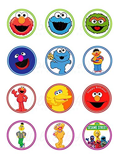 Sesame Street Elmo Cookie Monster Abby Bert Ernie Big Bird | Desertcart ...