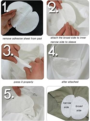 20 x Absorb Sweat Armpits Disposable Perspiration Pads – BigaMart