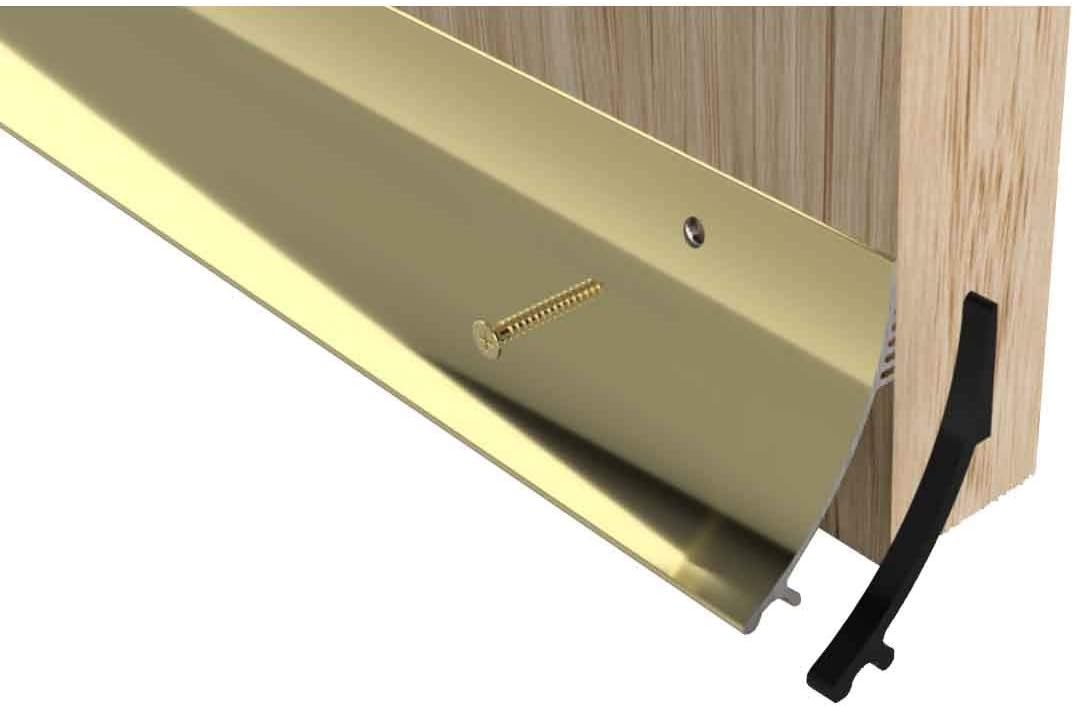 Stormguard Door Rain Water Weather Deflector Bar (838mm, Gold 63mm ...
