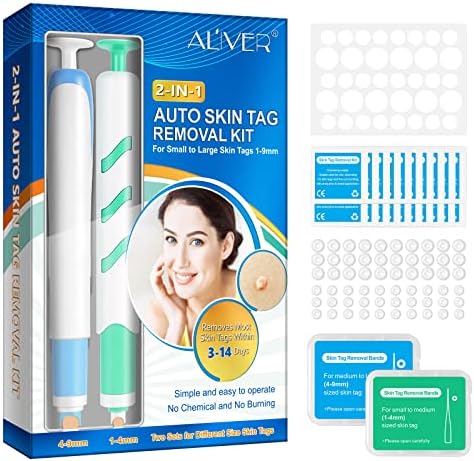 Skin Tag Removal - Auto Skin Tag Remover Pen Kit with 60 Micro and ...