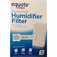 Amazon.com: Equate Replacement Humidifier Filter for use with Cool Mist ...