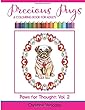 Pug Pals Coloring Book #1: A Pug's Life: Lynne Royer: 9780615290591 ...