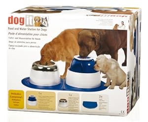 Dogit Dog It Food & Water Station For Large Dogs: Amazon.co.uk: Pet ...
