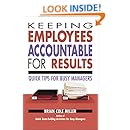 Amazon.com: Keeping Employees Accountable for Results: Quick Tips for ...
