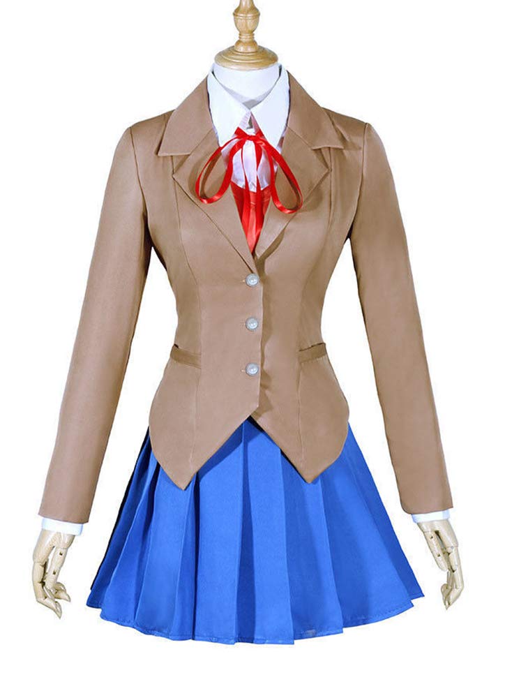 Mua [SCLYX] Doki Doki Literature Club Uniform 5-Piece Set, Doki ...