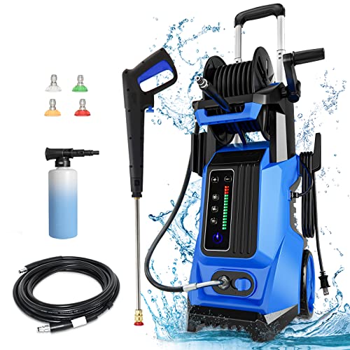 Electric Pressure Washer - 4000 PSI + 2.8 GPM High Power Washers ...