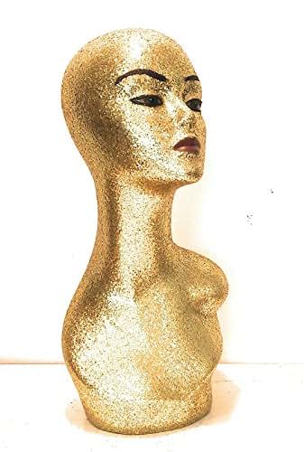 Amazon.com: Gold Female Mannequin Head: Handmade