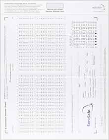ServSafe Exam Answer Sheet for Pencil/ Paper Exam (stand-alone), with ...