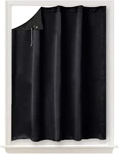 Amazon.com: NICETOWN Blackout Curtain Temporary Blinds - Versatile Anywhere Portable Lightweight ...