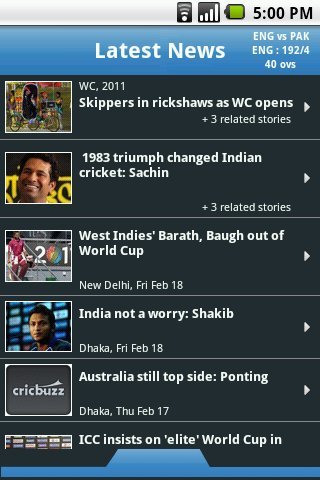 Amazon.com: Cricbuzz Cricket Scores & News : Apps & Games