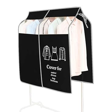 OTraki Garment Covers 36 x 43 inch Dustproof Clothes Covers Breathable ...