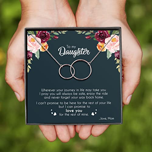 Mother Daughter Necklace Sterling Silver Two Interlocking Infinity Mother Daughter Necklace Sterling Silver Two Interlocking Infinity