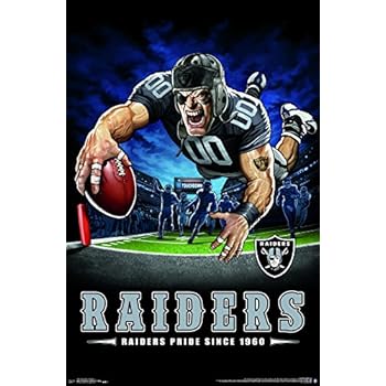 Amazon.com: RAIDERS POSTER Oakland Logo RARE HOT NEW 24x36: Prints ...