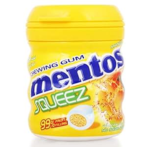 Mentos Mango Squeeze Gum - 56 gm: Amazon.ae