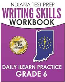 Amazon.com: INDIANA TEST PREP Writing Skills Workbook Daily ILEARN ...