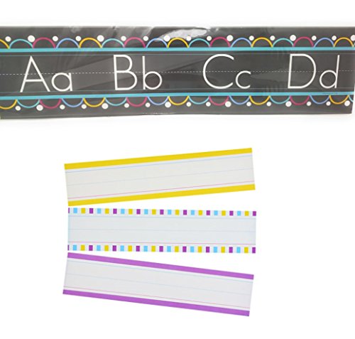 Buy Teaching Tree Manuscript Alphabet Bulletin Back to School Board Set ...