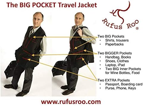 Rufus Roo – Medium Black, Black Zip, Black Logo – BigaMart