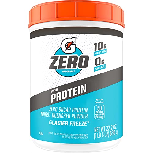 Gatorade Zero with Protein Powder, 10g Whey Protein Isolate, Zero Sugar ...