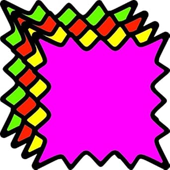 Amazon.com: Retail Resource 30601 Bold Outlined Starburst Signs (Pack ...